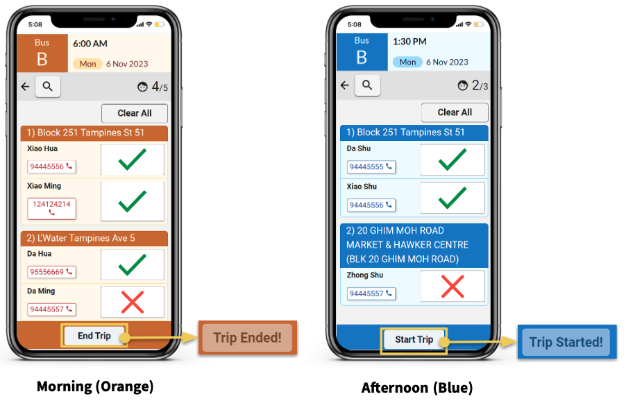 How to take student attendance?
