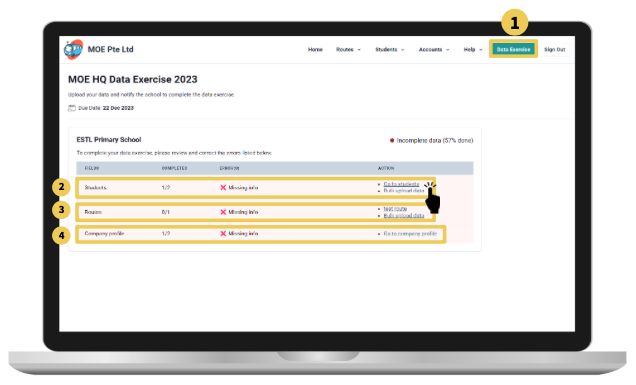 MOE HQ School Bus Exercise (Operators)
